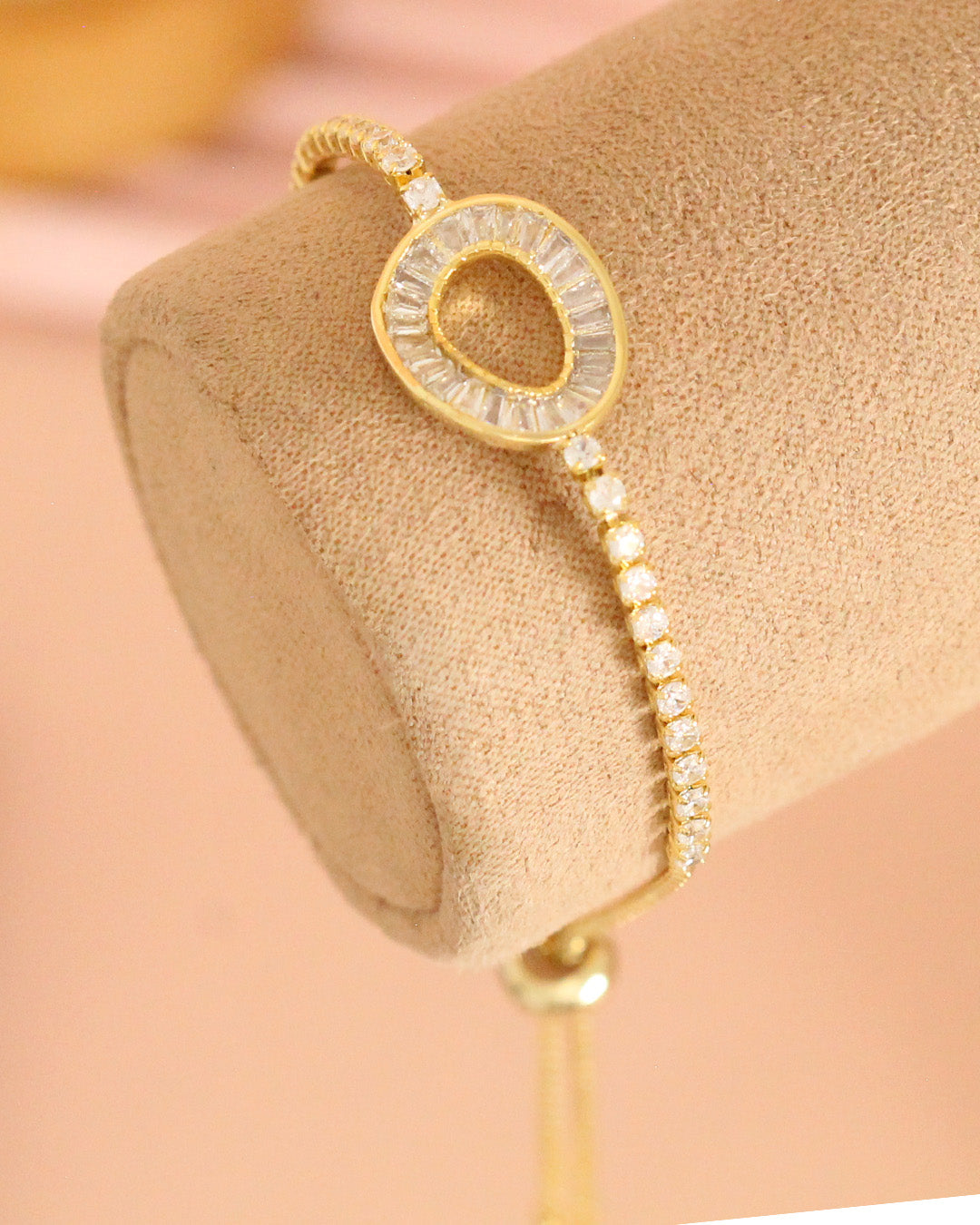 Pulsera Circulo cristales – PINK REVOLVER