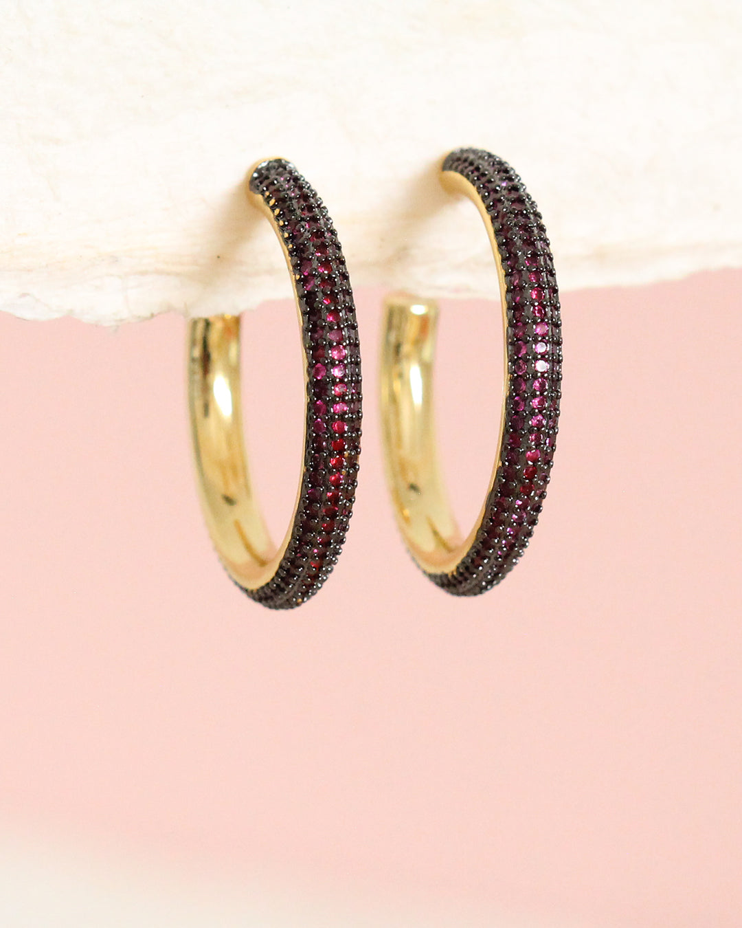 Arracadas Rosas Zirconias – PINK REVOLVER