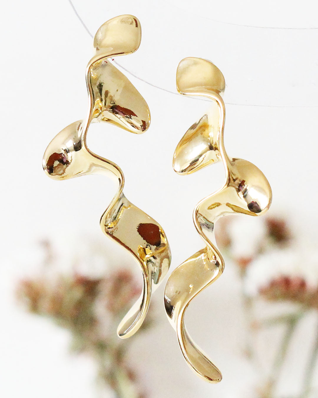 Arete Organico Largo – PINK REVOLVER