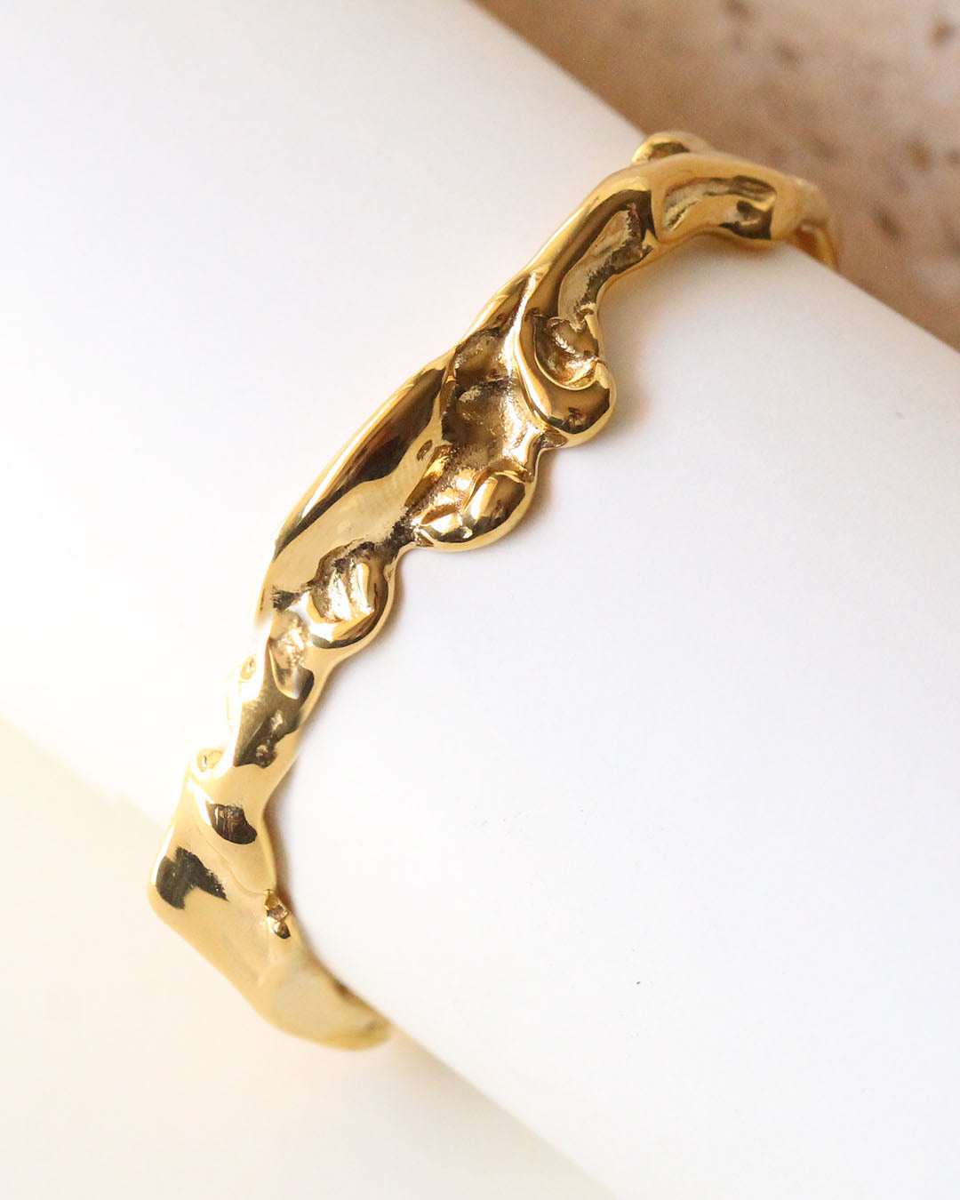 Bangle Nature Acero – PINK REVOLVER